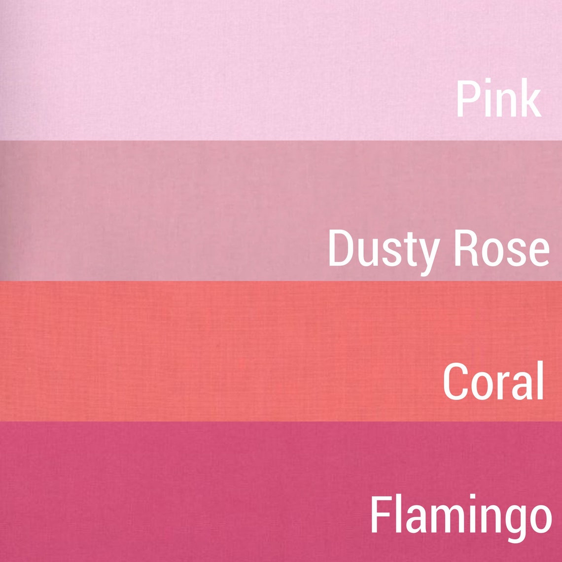 Solid Pink Cotton Fabric by the Yard Solid Cotton Fabric by - Etsy