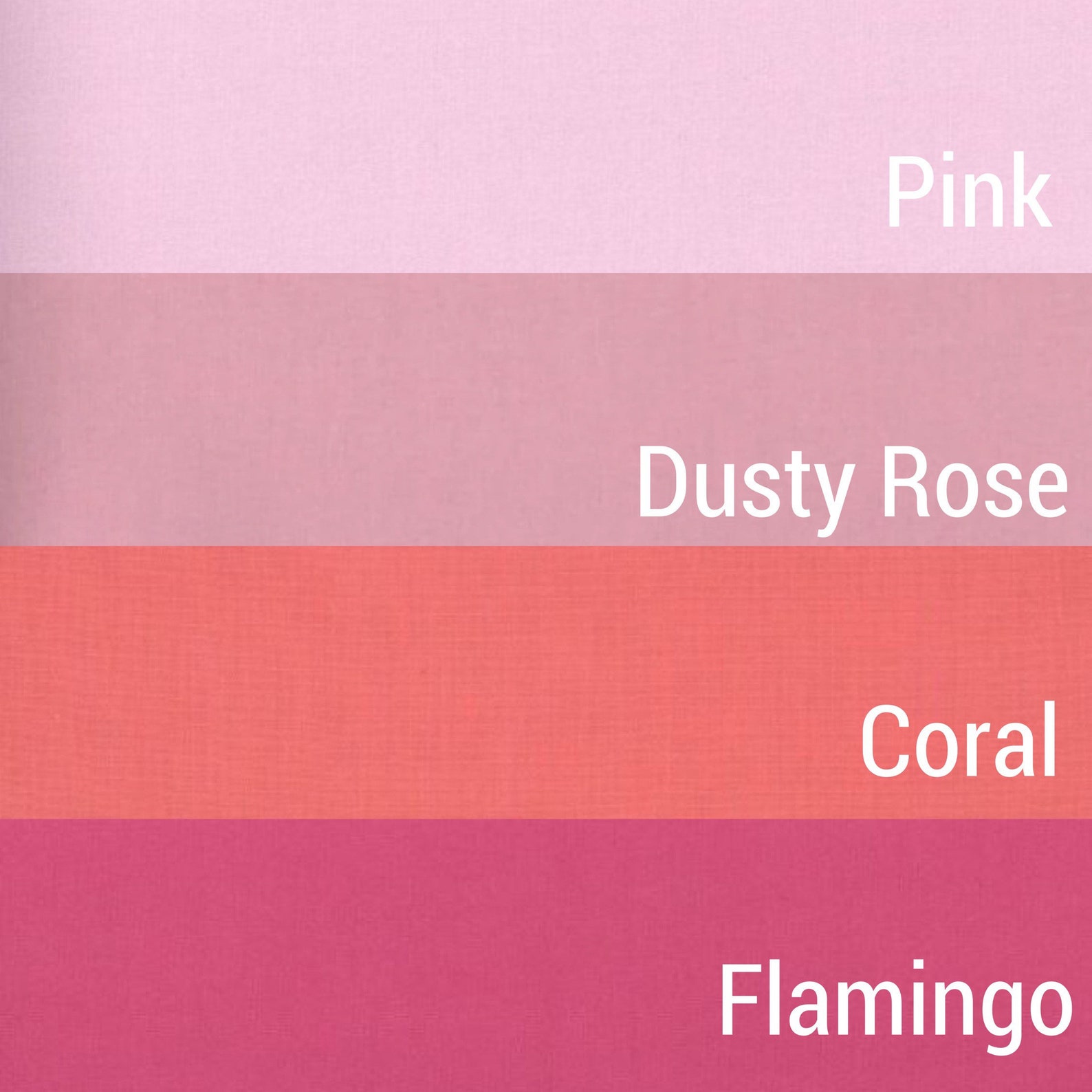 Solid Pink Cotton Fabric by the Yard Solid Cotton Fabric by - Etsy