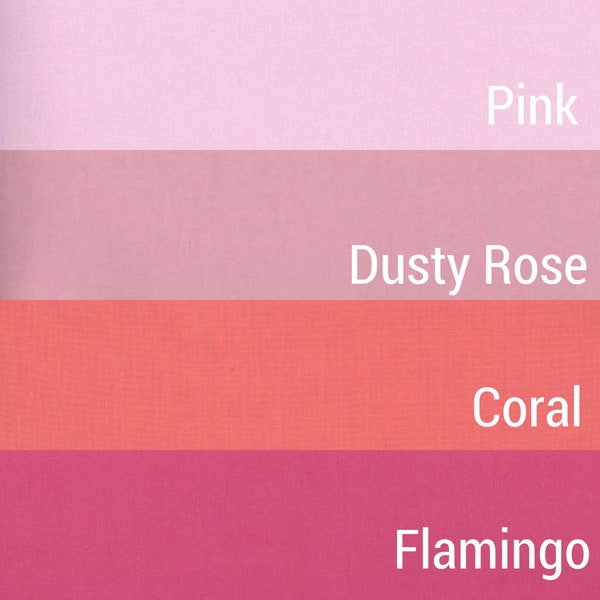 Solid Cotton Fabric - Etsy