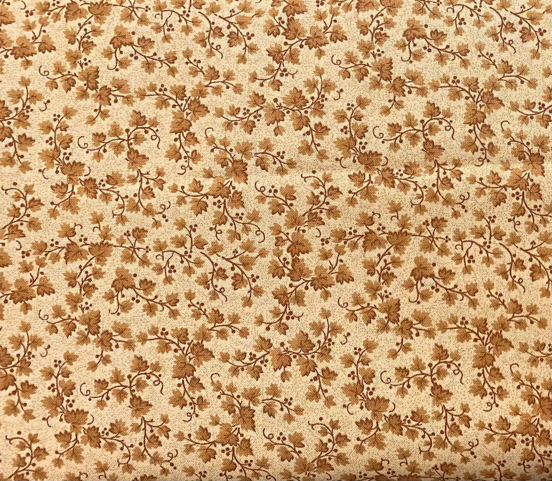 Tan Fabric by the Yard, Tan Cotton Fabric, Light Brown Fabric, Tan ...