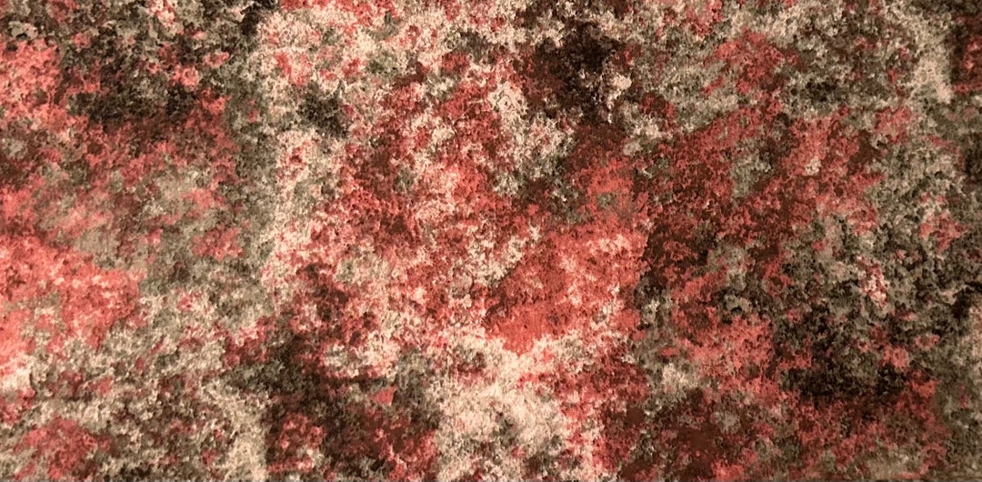 Coral and Brown Jewel Tone Fabric by the Yard, Coral Brown Fabric ...