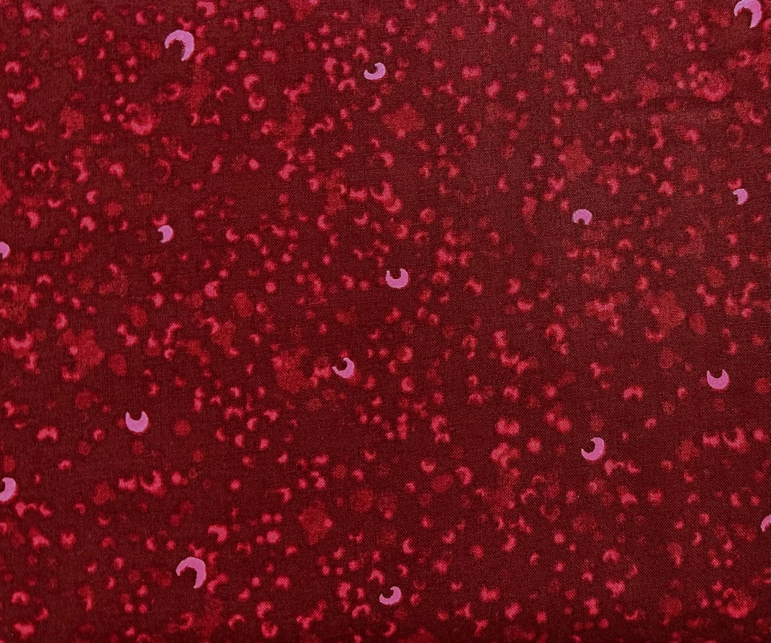 Red Splatter Fabric by the Yard From Andover Fabrics Dottir by Eye ...