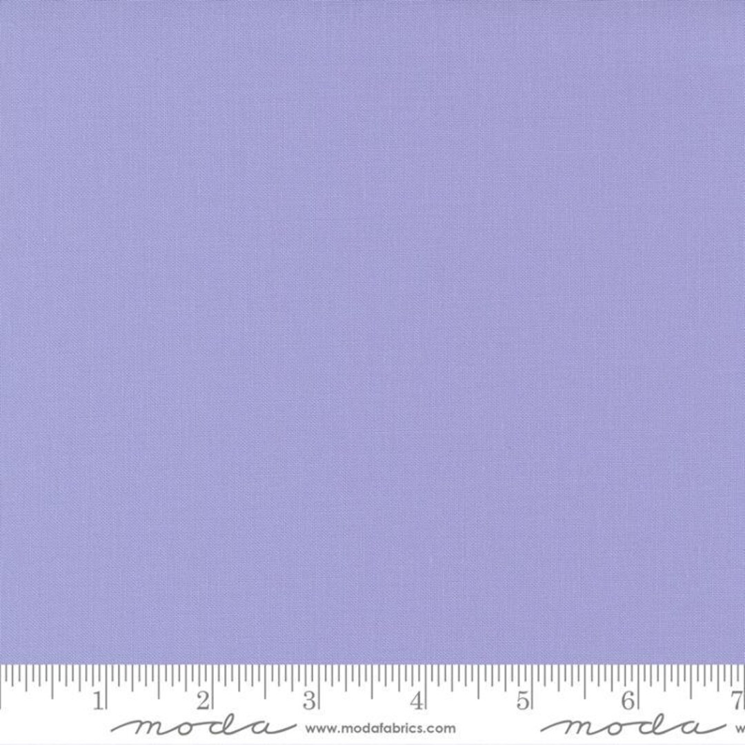 Moda Bella Solids in Wisteria 9900 214, Solid Purple Fabric, Solid Fabric, Purple Cotton, Purple ...