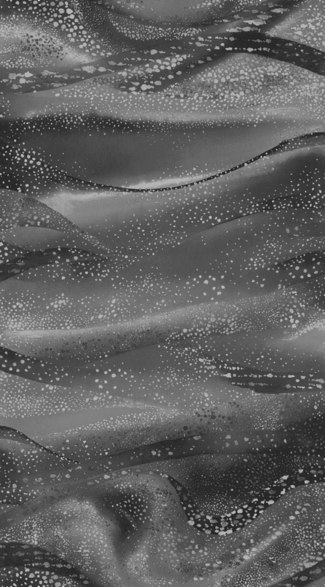 Gray Fabric by the Yard by Freckle and Lollie Pacifica Textured Wave ...