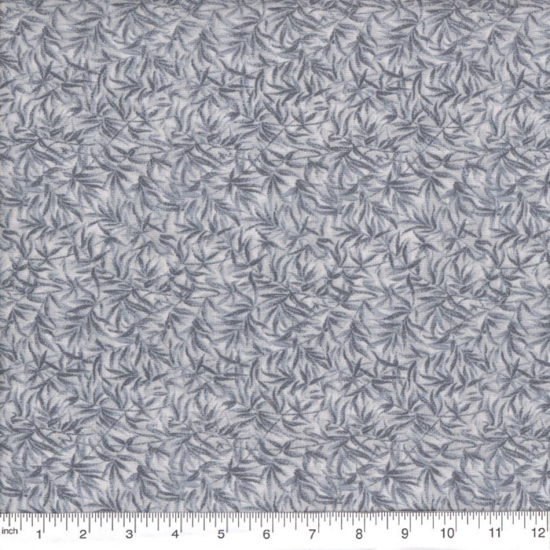 Gray Fabric by the Yard, Gray Cotton Fabric, Grey Fabric, Gray Fabric ...