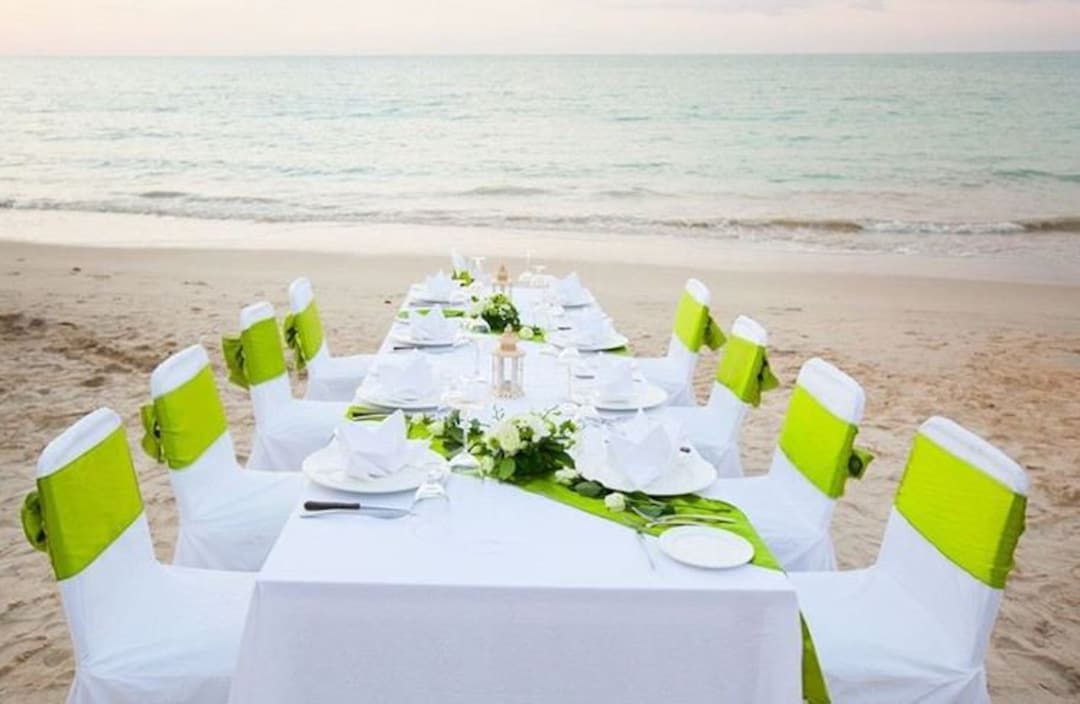 Apple Green Satin Table Runner, Wedding Table Runner 12X108, Wedding ...