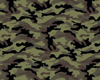 Palm Camo Fabric Palm Camo Palmenmuster Spring Colors by Ricraynor ...