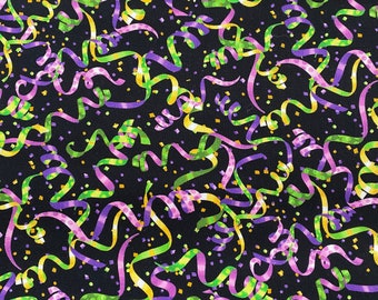 Mardi Gras Fabric | Etsy