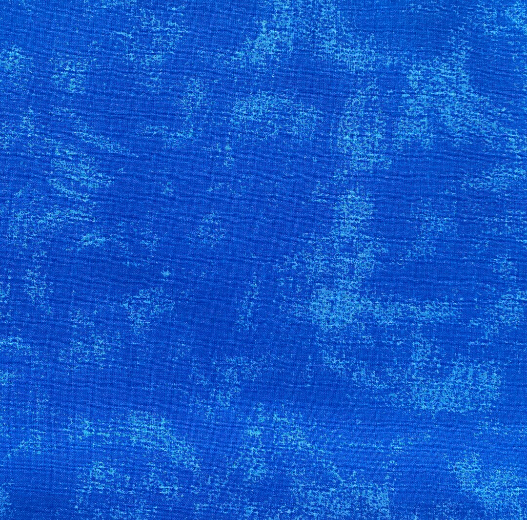Royal Blue Cotton Fabric, Tonal Blender, 44" Wide #20304 - Etsy