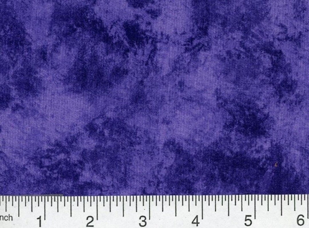 Purple Fabric by the Yard, Purple Marble Fabric, Purple Cotton Fabric ...