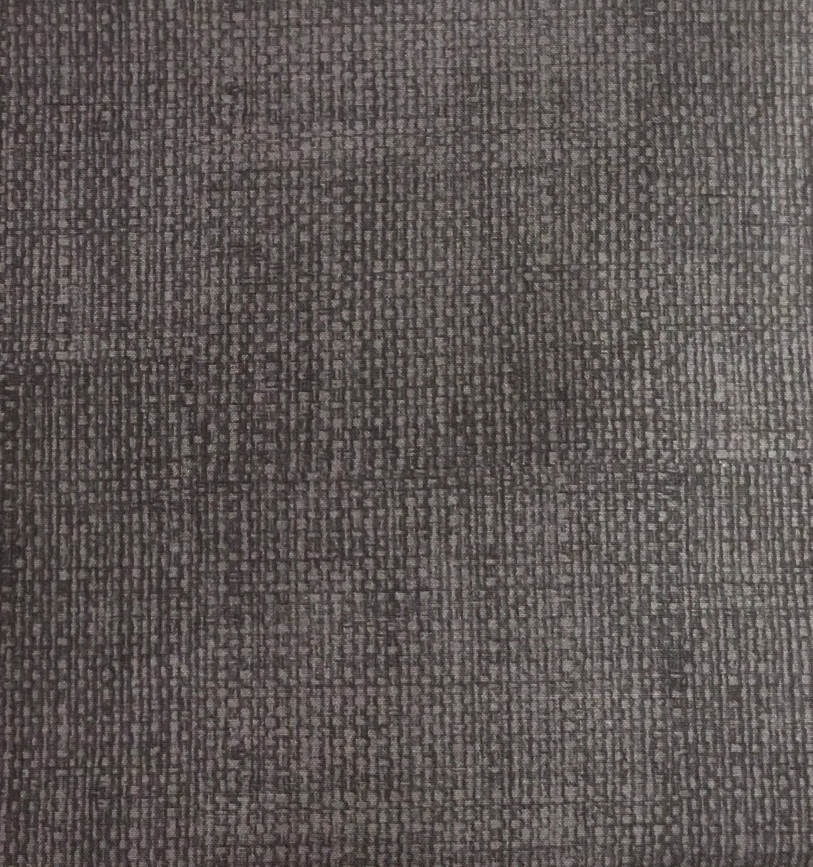 Gray burlap look fabric by the yard gray burlap cotton | Etsy