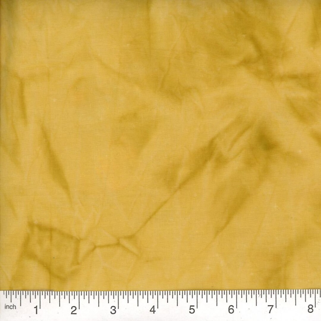 Yellow Tie Dye Cotton Fabric by the Yard, 44" Wide, #22219 - Etsy