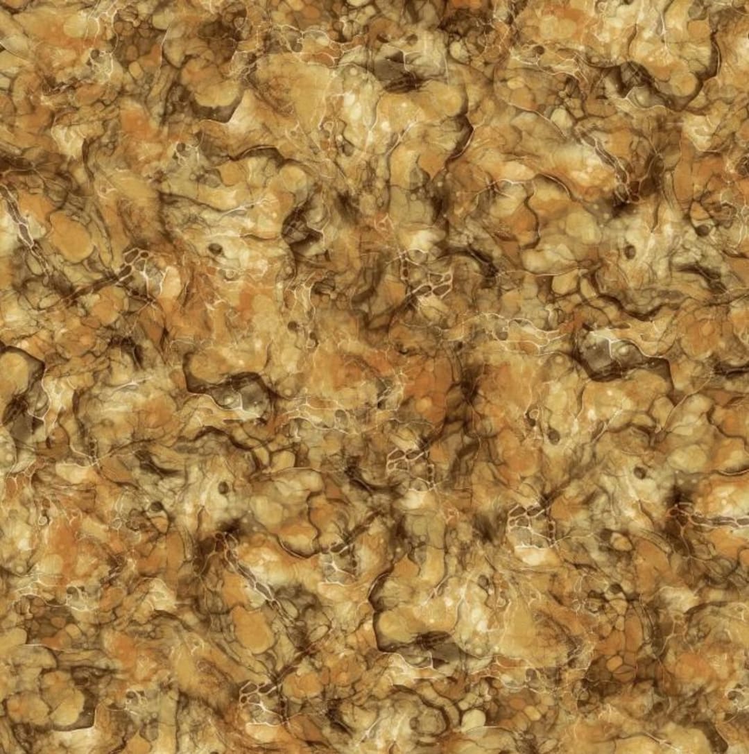 Gold Tan Cotton Fabric by the Yard Crystal Line, #25300 - Etsy