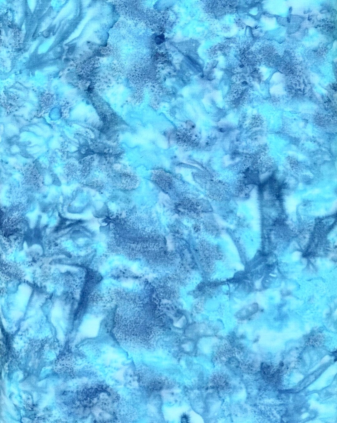 Blue Batik Fabric by Timeless Treasures, Sapphire Blue Fabric, Blue ...