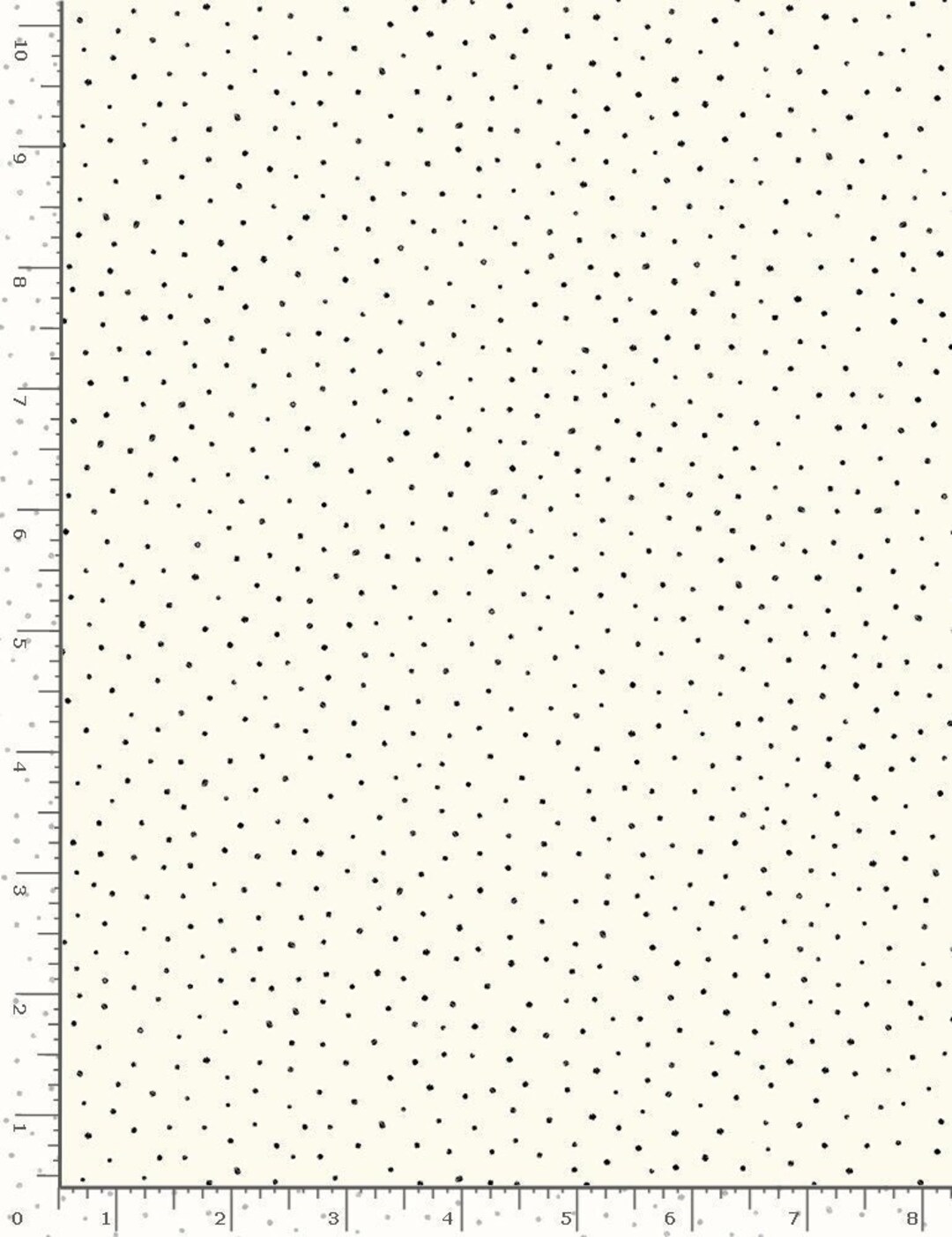 Cream and Black Dot Fabric by Timeless Treasures Super Tiny Dots, Cream ...