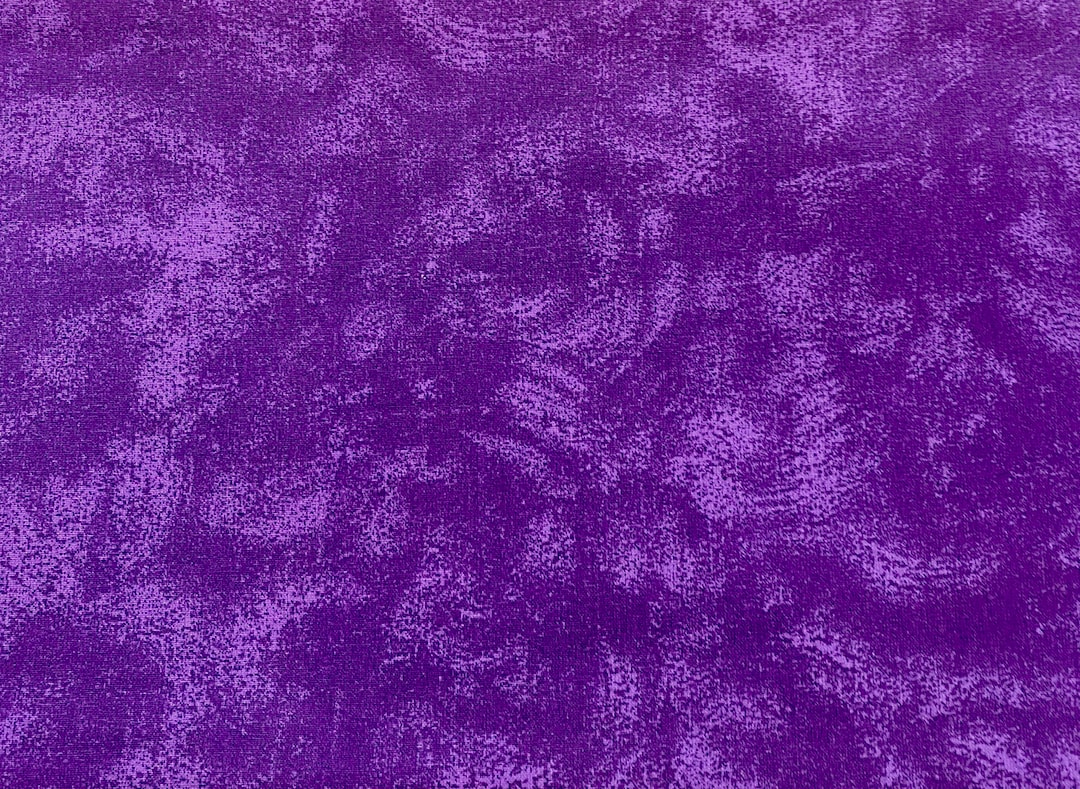 Purple Fabric by the Yard, Purple Blenders Fabric, Purple Tonal Fabric ...