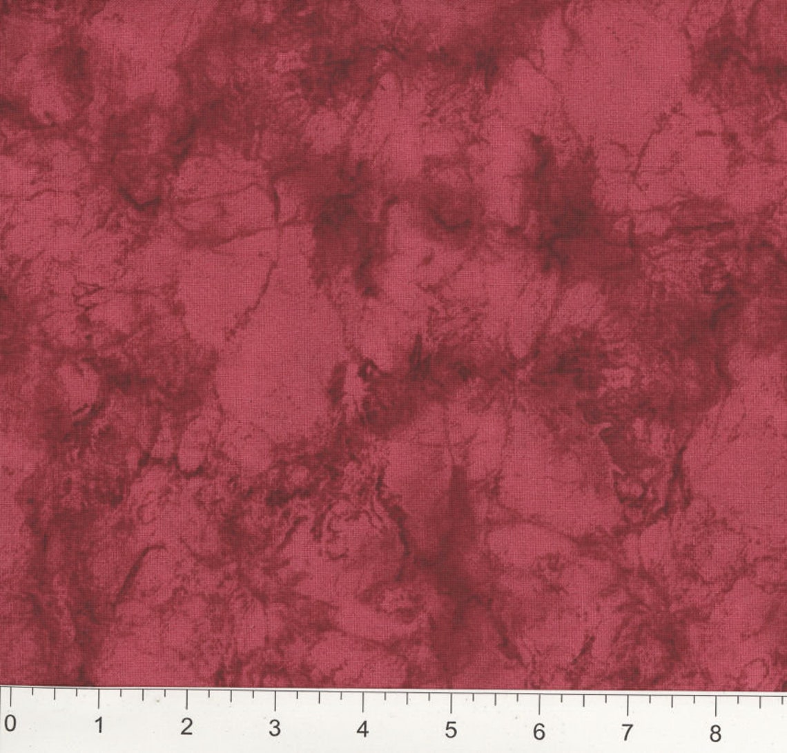 Wine Red Fabric by the Yard Wine Red Marble Fabric Wine - Etsy