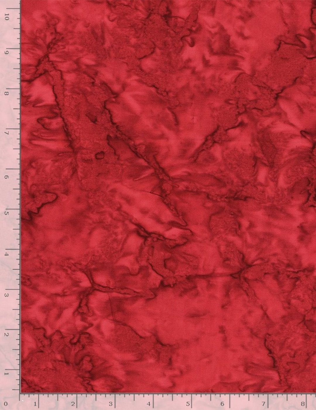 Red Batik Fabric by Tonga for Timeless Treasures, Beet Tonga Batik, Red ...