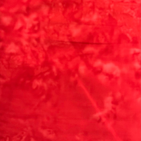 Red Batik Fabric - Etsy