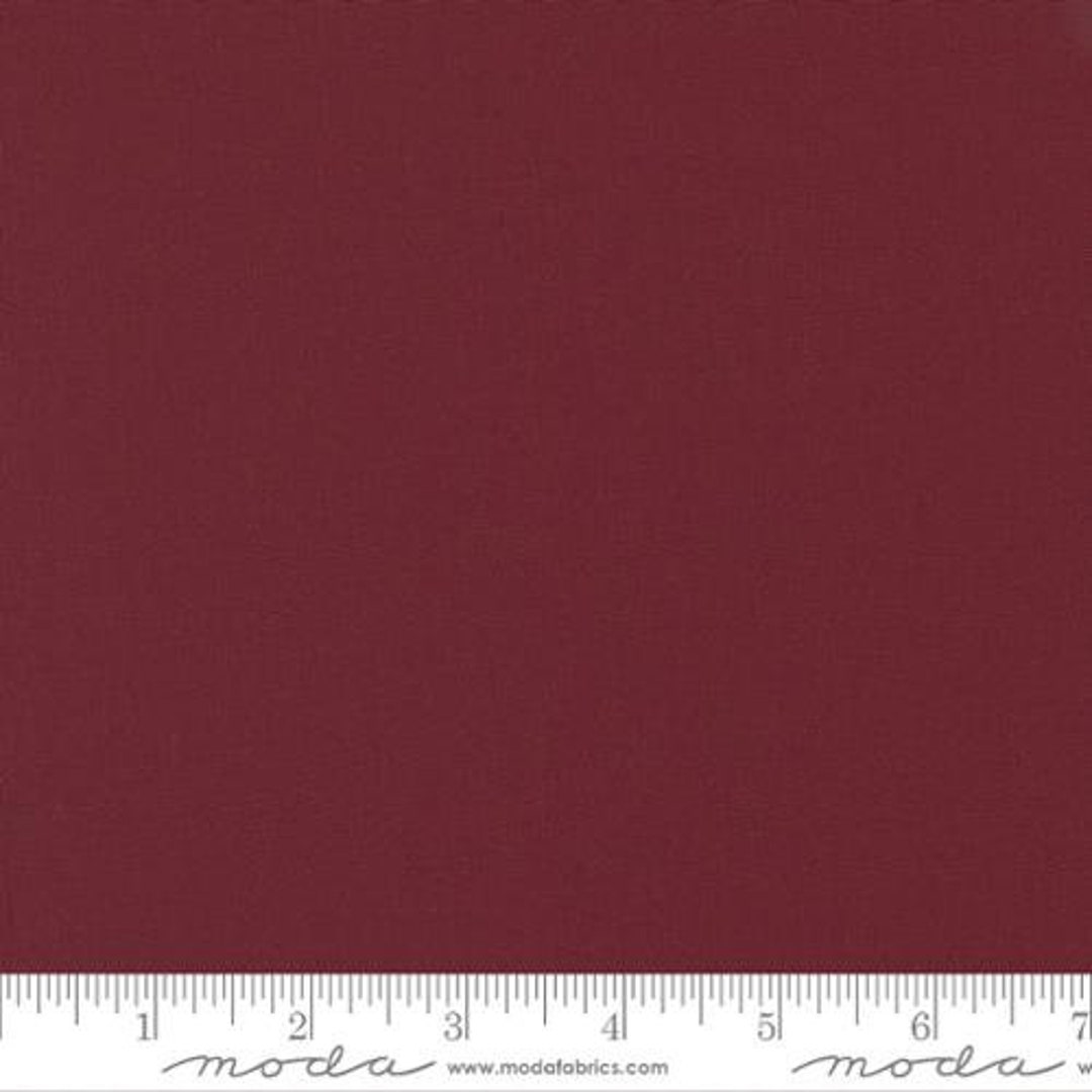 Moda Bella Solids in Burgundy 9900 18, Solid Red Fabric, Red Cotton, Red Bella Solids, Red ...