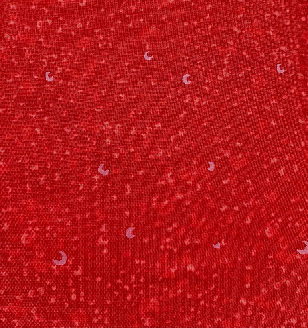 Red Splatter Fabric by the Yard From Andover Fabrics Dottir by Eye ...