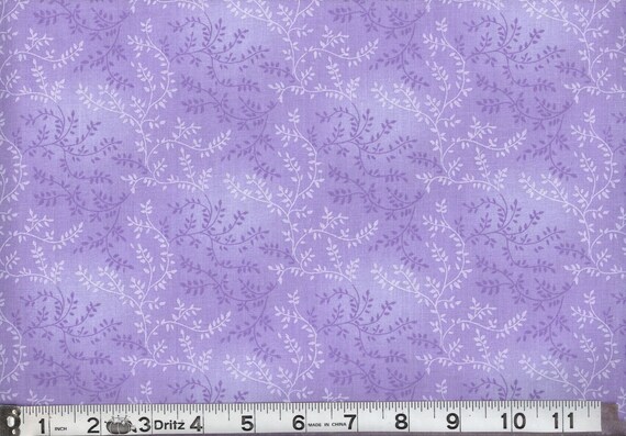 Light Purple Fabric by the Yard Purple Floral Fabric Purple | Etsy