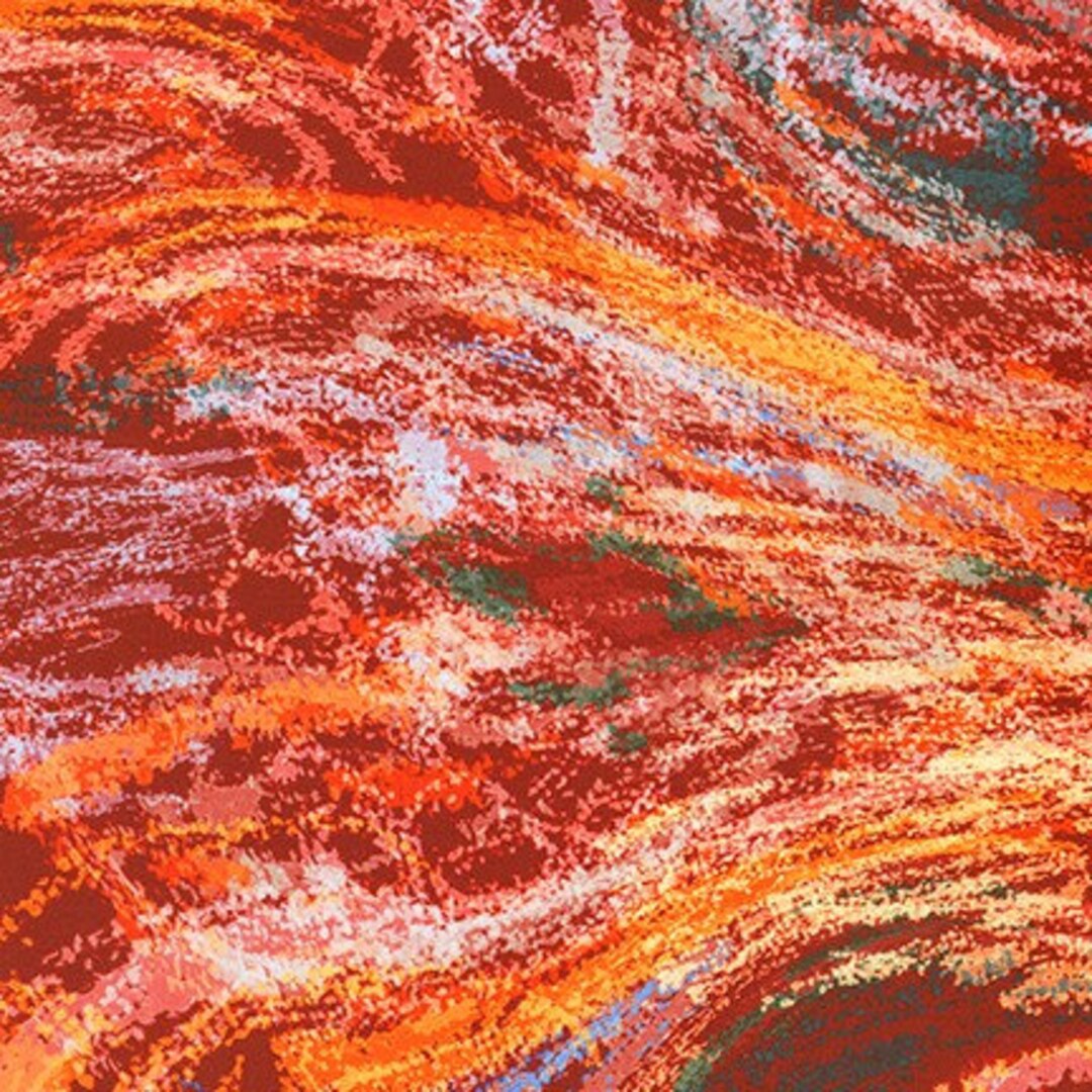 Red Fabric by Robert Kaufman Nature's Pace SRKD-20309-3, Red Modern ...