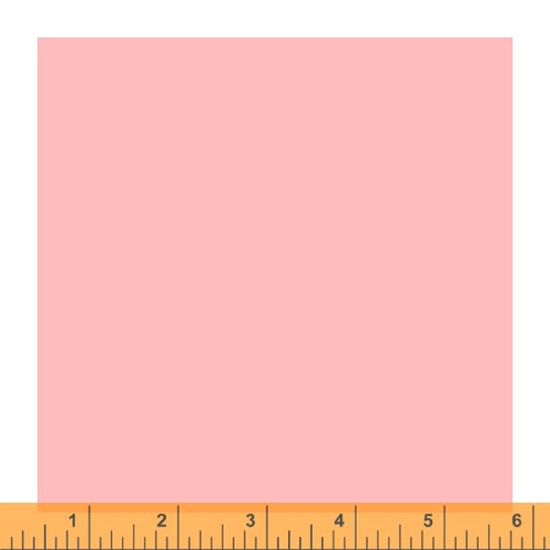 Solid Pink Fabric by the Yard, Shell Pink Fabric, Pink Cotton Fabric ...