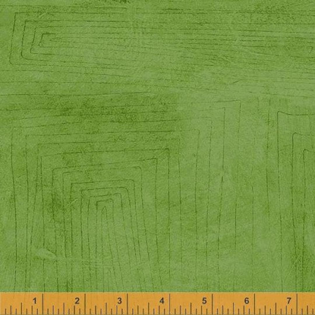Green Fabric by the Yard From Windham's Color Wash Fabric Line, Modern ...