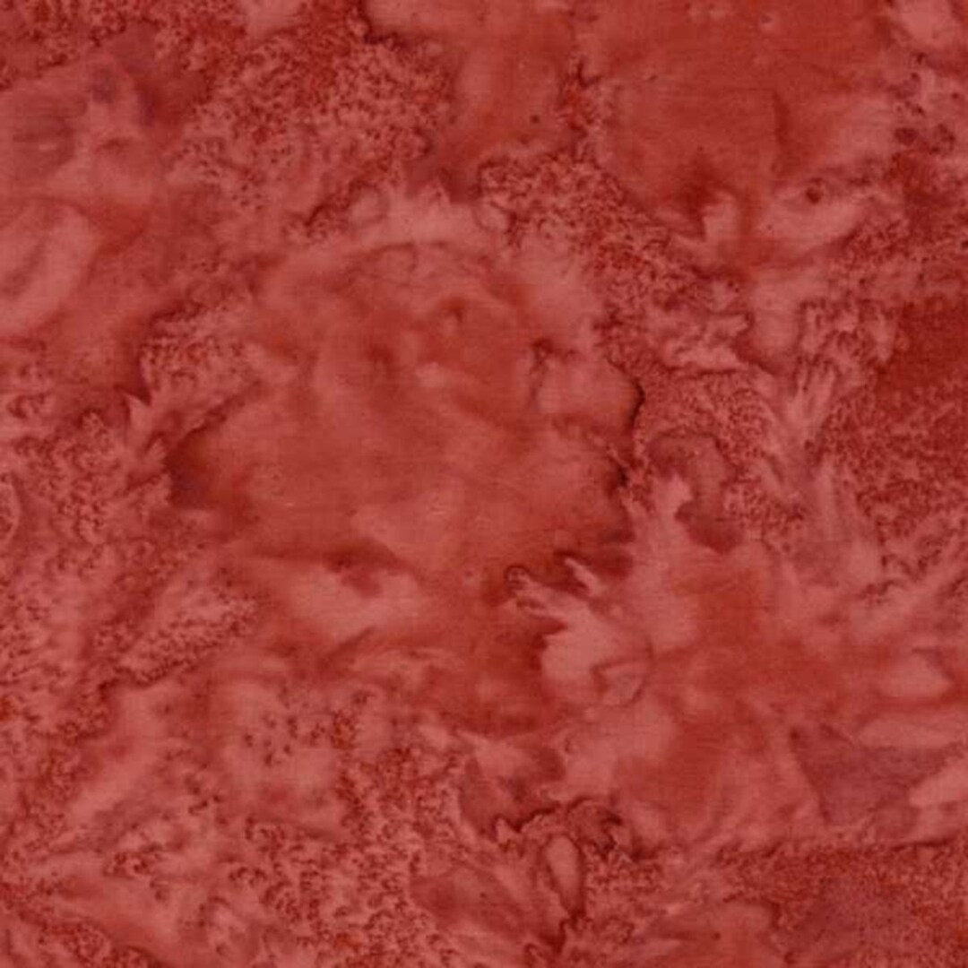 Red Batik Fabric by Tonga for Island Batik in Barn, Barn Batik, Red ...