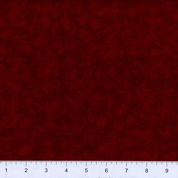 Dark Red Fabric by the Yard Dark Red Marble Fabric Red - Etsy