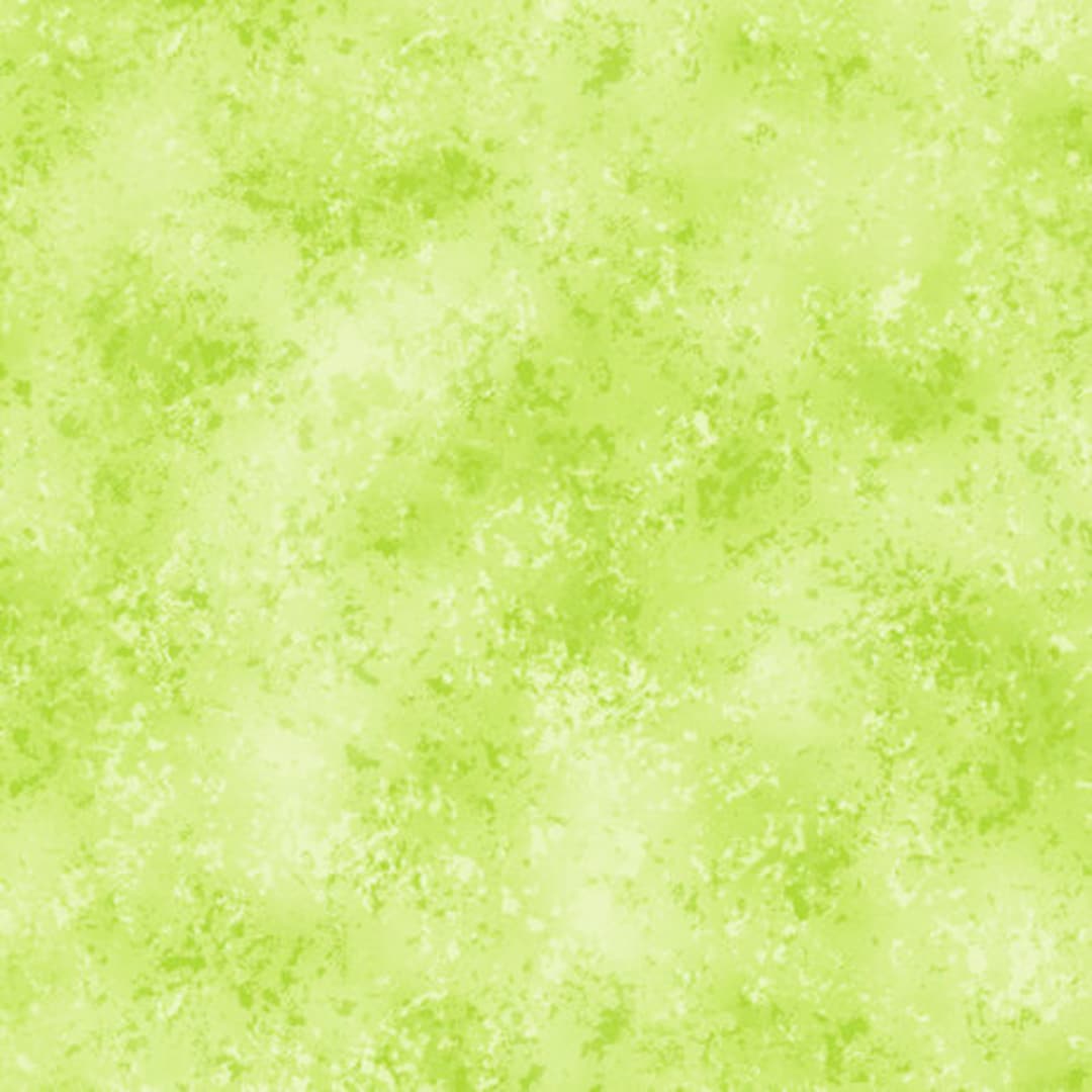 Citron Green Cotton Fabric by the Yard From Quilting Treasures Rapture ...