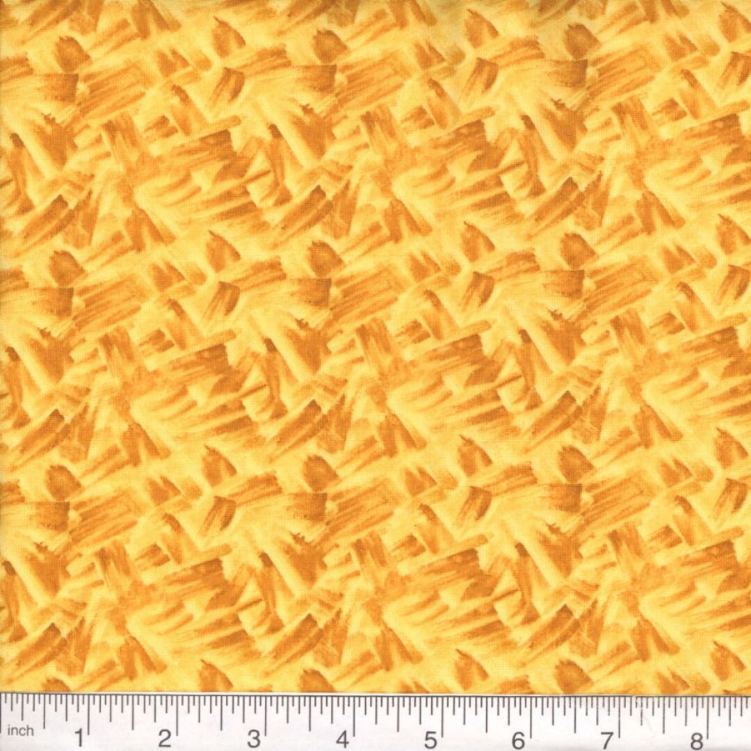 Yellow Fabric by the Yard, Yellow Cotton Fabric, Yellow Fabric Basics ...
