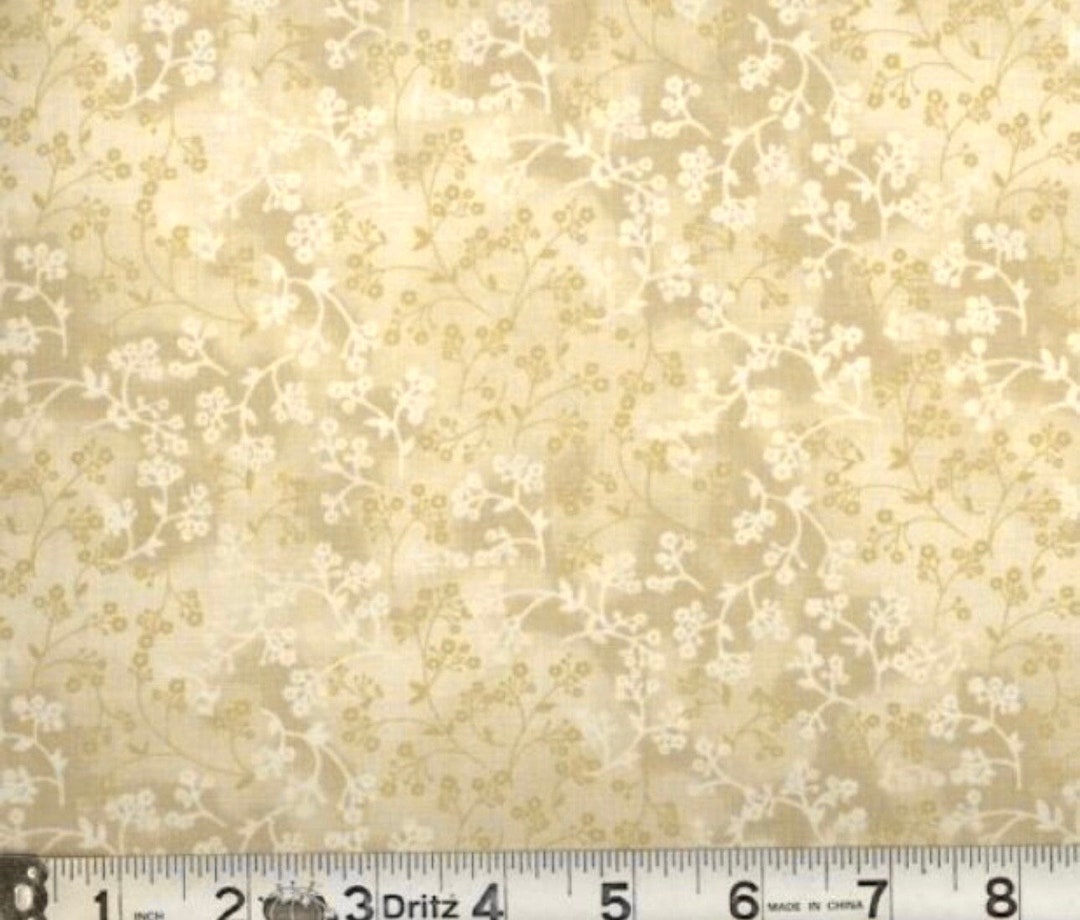 Tan Fabric by the Yard, Tan Cotton Fabric, Tan Fabric Basics, Beige ...