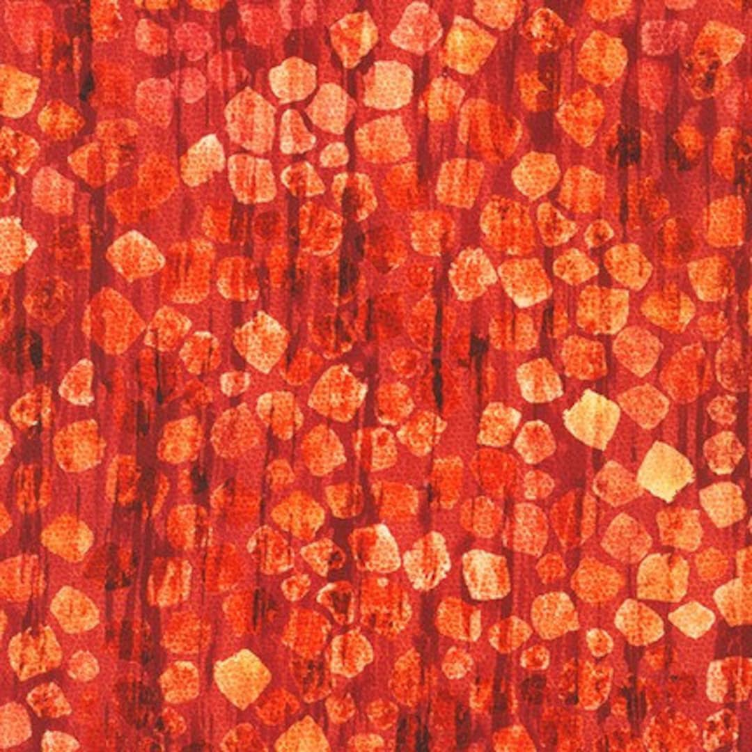 Red Fabric by Robert Kaufman Nature's Pace SRKD-20307-3, Red Modern ...