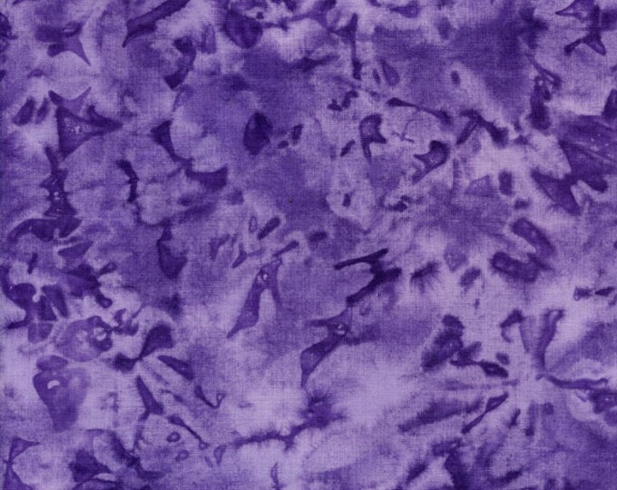 Purple Batik Fabric by Timeless Treasures, Wisteria Batik, Purple ...