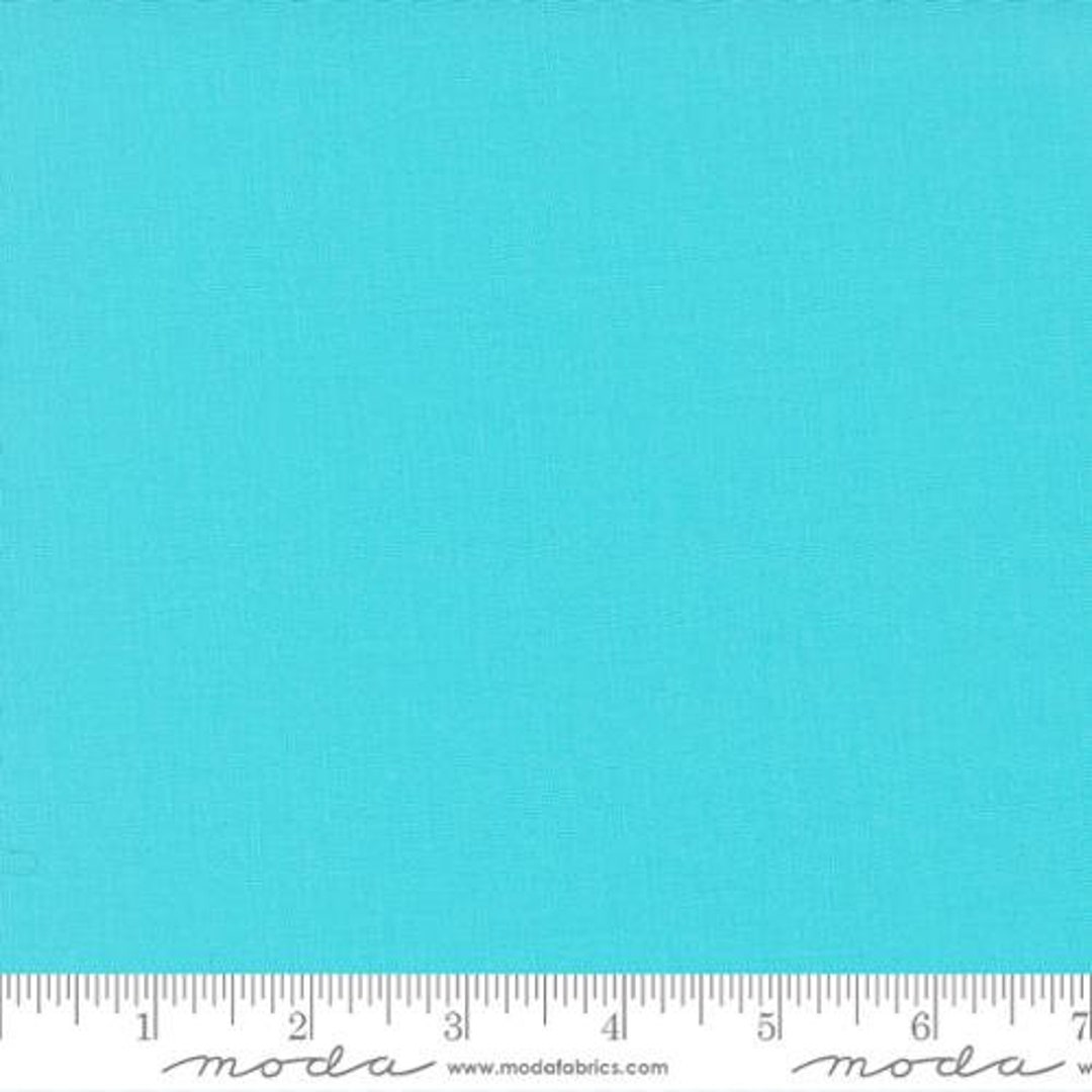 Moda Bella Solids in Robins Egg 9900 85, Solid Blue Fabric, Solid Fabric, Blue Cotton, Blue ...