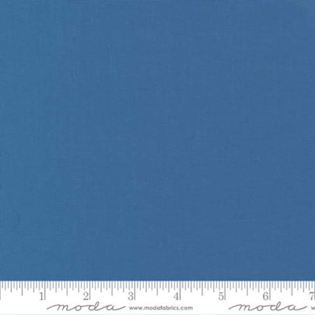 Moda Bella Solids in Sea Blue 9900 138, Solid Blue Fabric, Solid Fabric ...