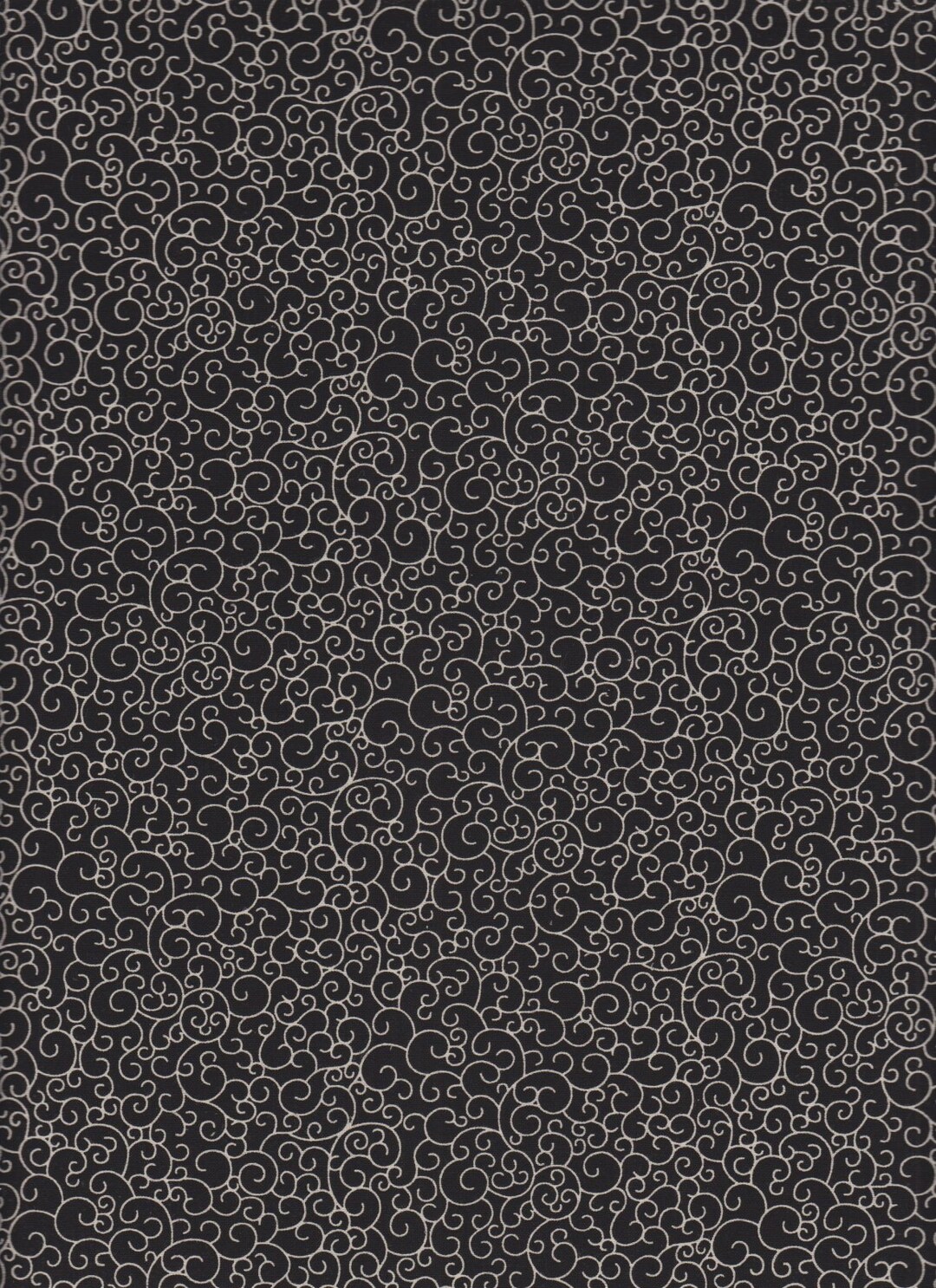 Black Fabric by the Yard From Foust Textiles, Black and Tan Fabric ...