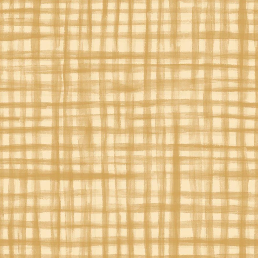 Tan Plaid Cotton Fabric by the Yard, Tan Fabric, Tan Cotton, #24317 - Etsy