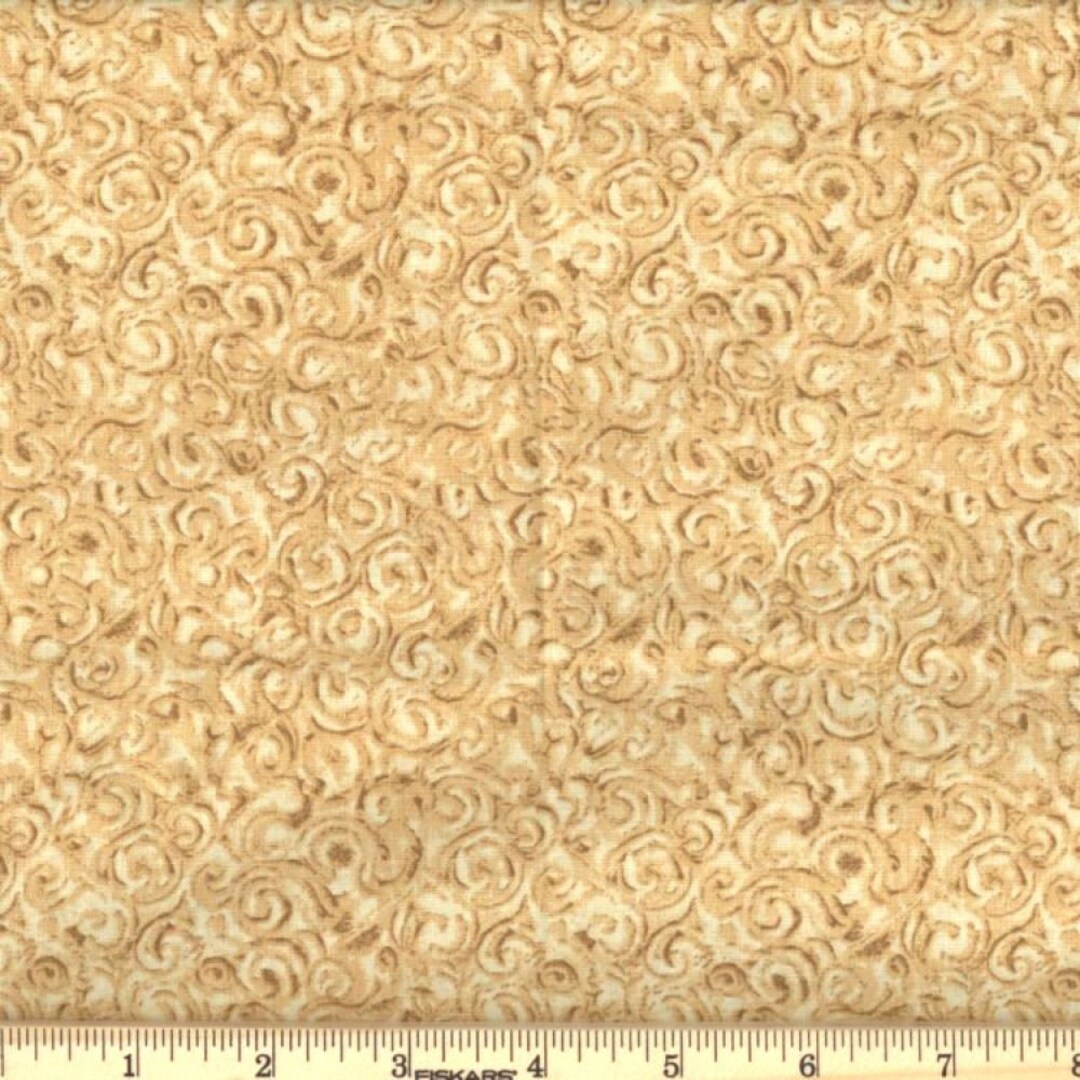 Tan Fabric, Light Brown Fabric by the Yard, Light Brown Cotton Fabric ...