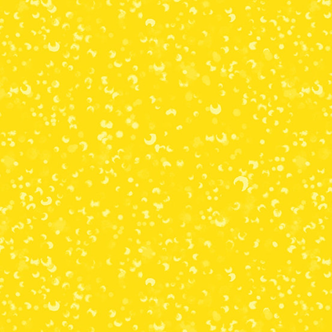 Yellow Splatter Fabric by the Yard From Andover Fabrics Dottir by Eye ...