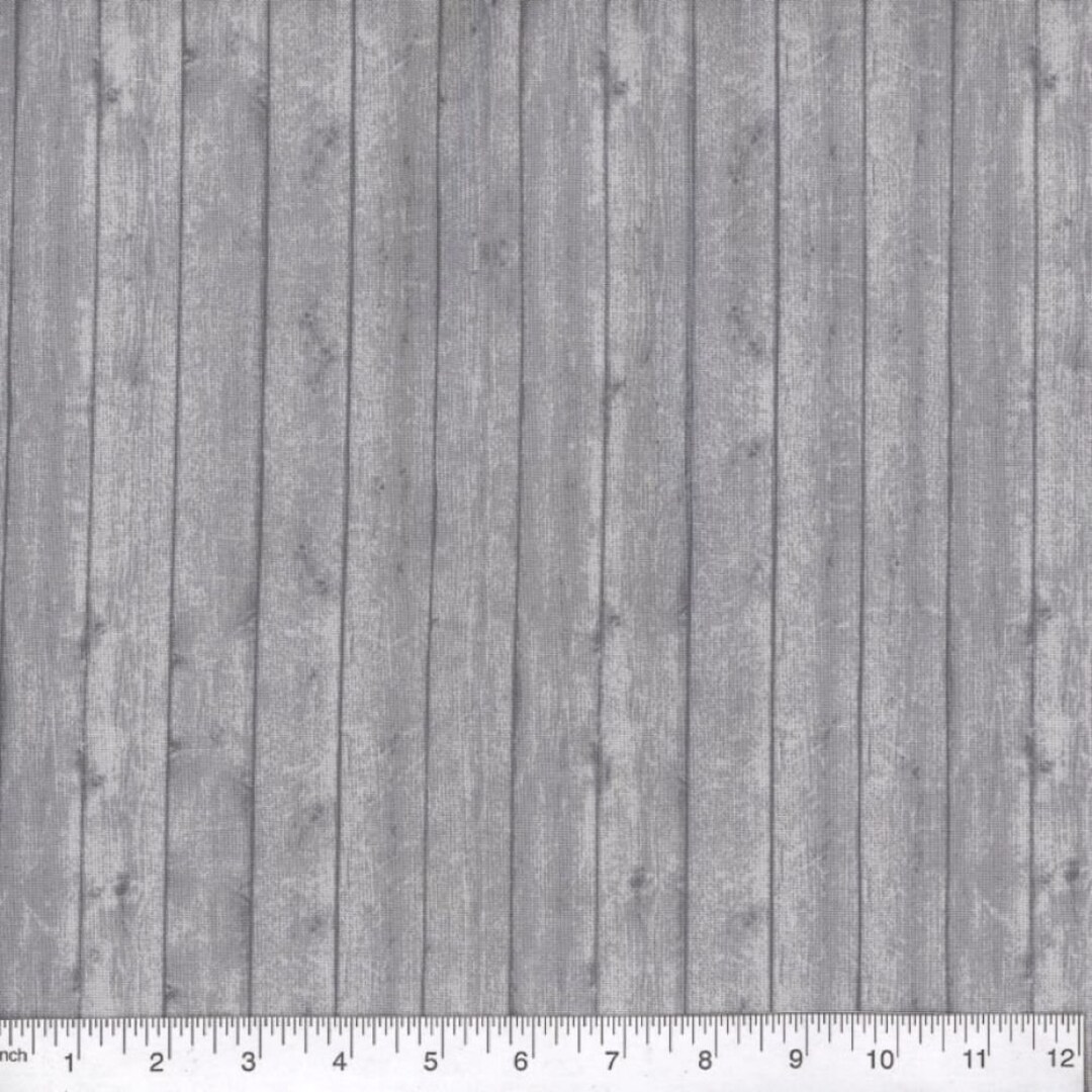 Gray Fabric by the Yard, Gray Rustic Fabric, Gray Wood Fabric ...