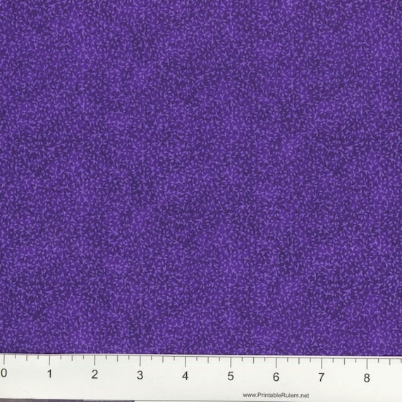 Purple Fabric by the Yard Purple Cotton Fabric Purple Fabric - Etsy