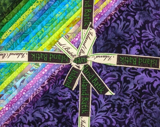 Batik Fabric 10 Inch Squares by Island Batik Baroque, Precut Batik ...