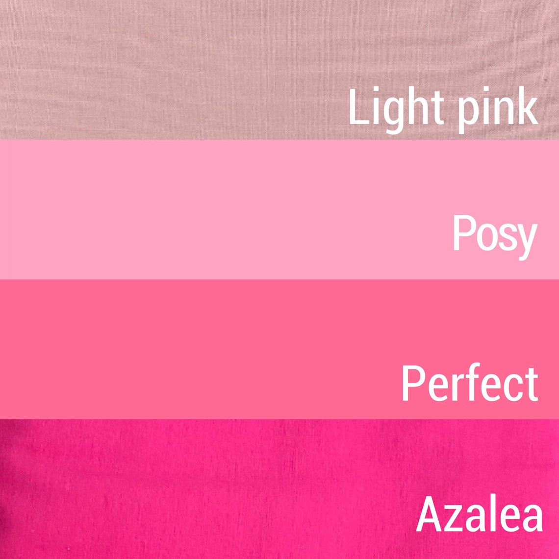 Solid Pink Cotton Fabric by the Yard Solid Cotton Fabric by | Etsy