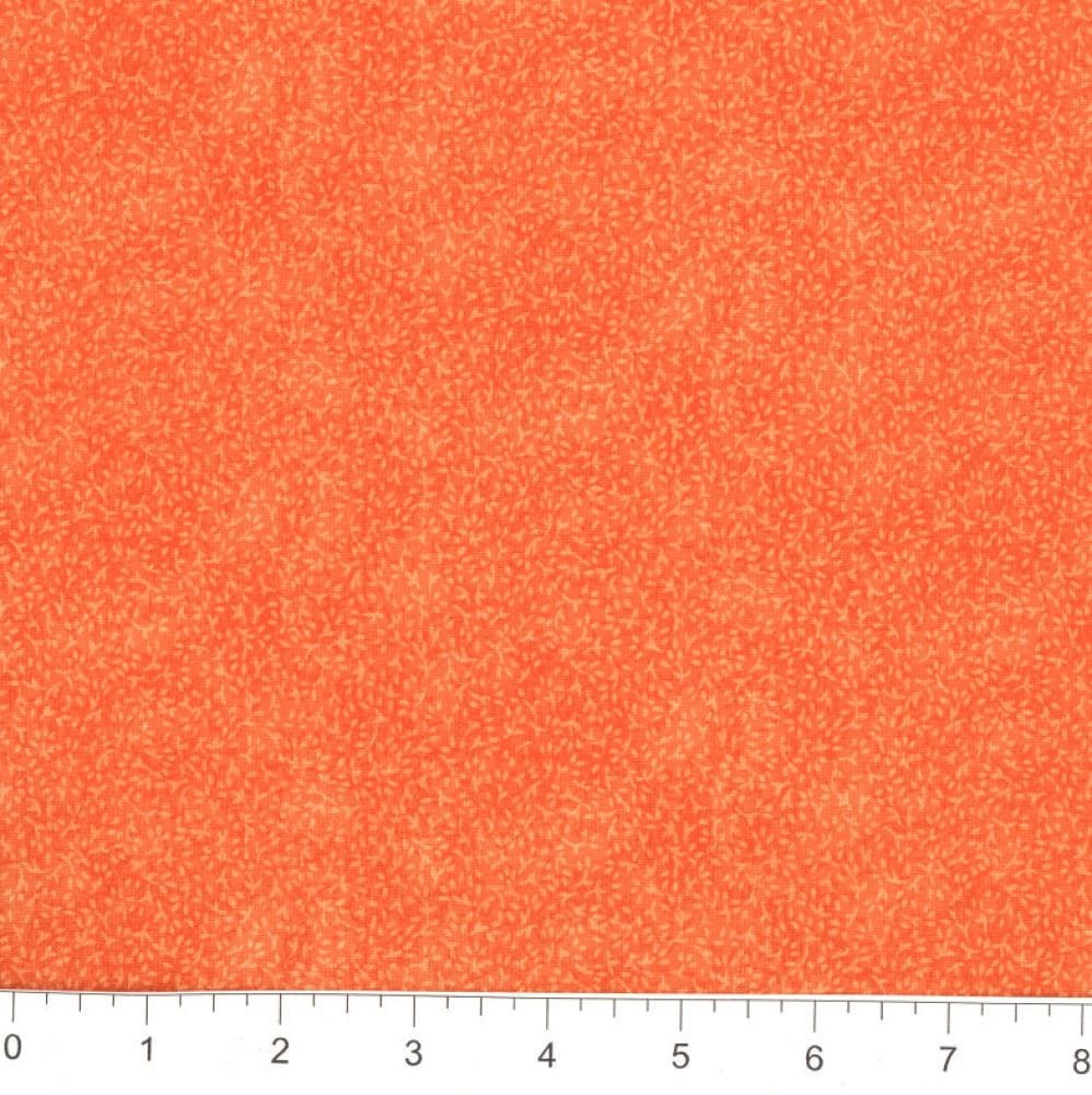 Orange Fabric by the Yard Orange Cotton Fabric Orange Tonal - Etsy