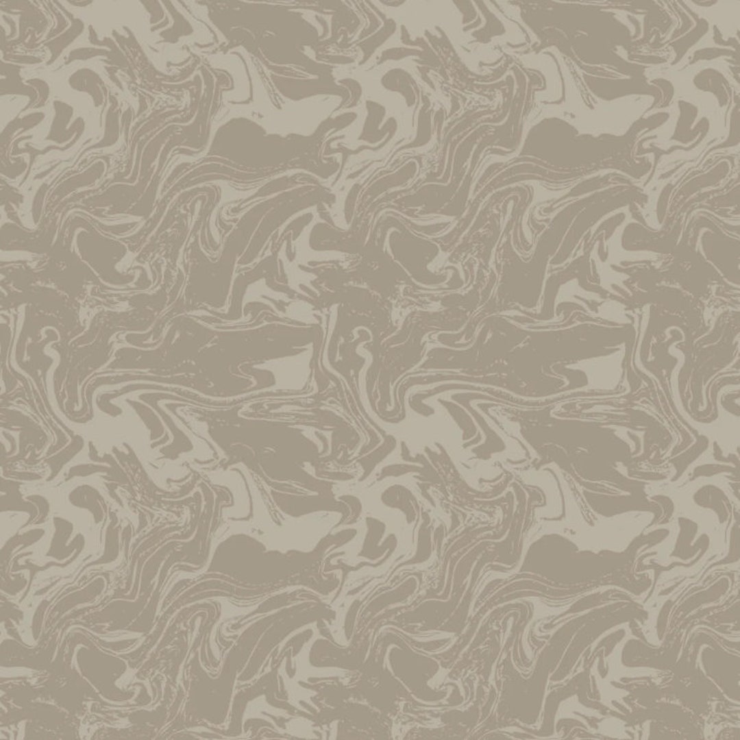 Taupe Fabric by the Yard by Camelot Mixology Glazed, Taupe Swirl Fabric ...