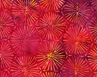 Red Batik | Etsy