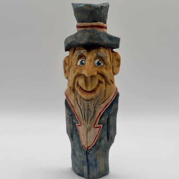 Uncle Sam Figurine - Etsy